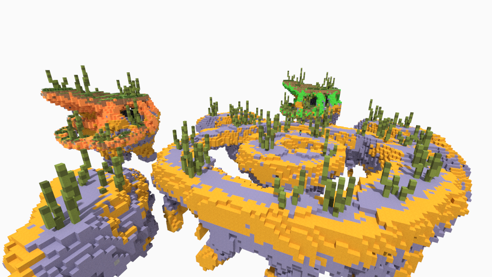 BedWARS 4х4 Minecraft Map