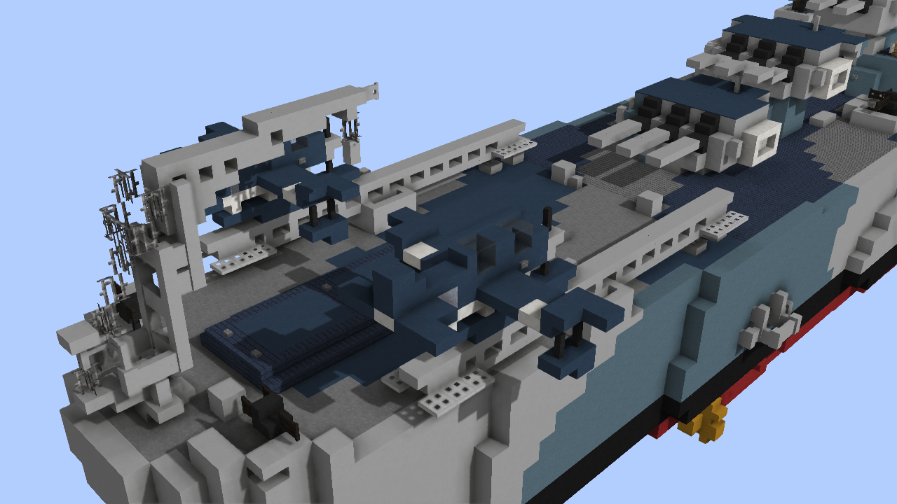 Cleveland-class USS Astoria (CL-90) Minecraft Map