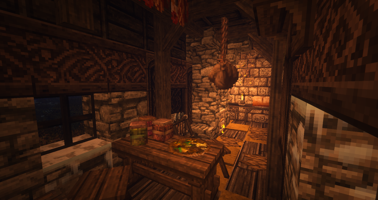 Nordic hut Minecraft Map