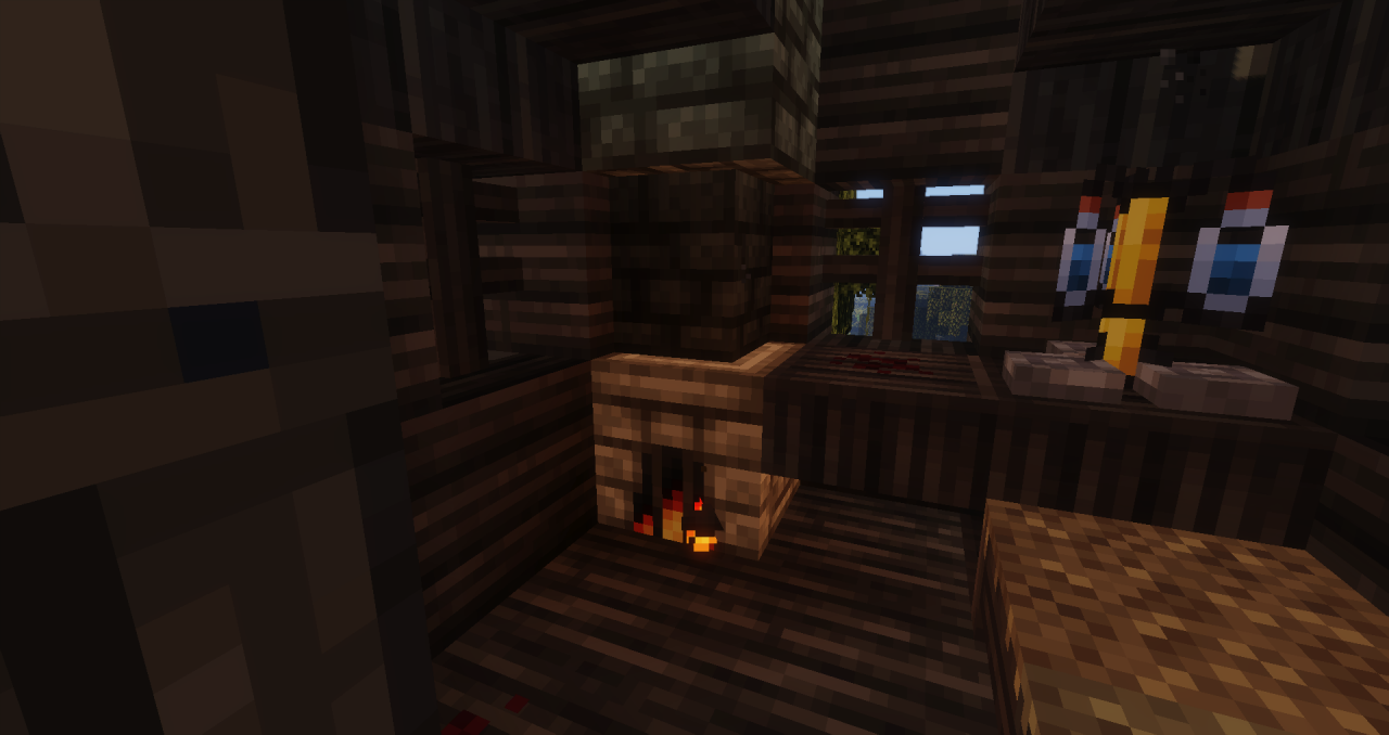 Small Fantasy Witch Shack Minecraft Map