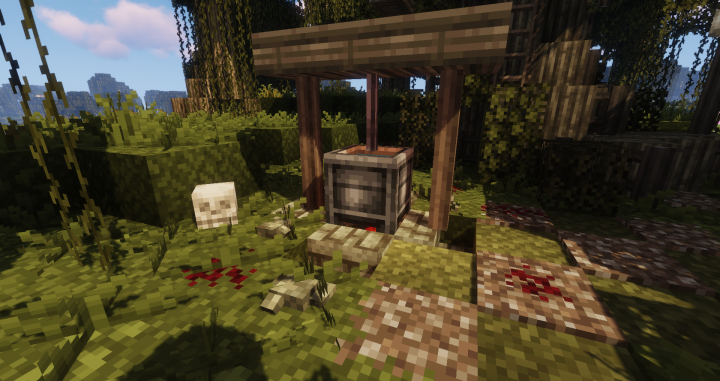 Small Fantasy Witch Shack Minecraft Map