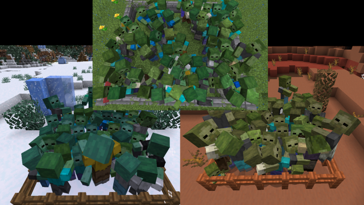Creature Variety for 1.17.1 - Random Mobs (Over 2800 Textures ...