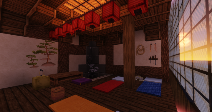 Interior Designs Plot on Ghiblicraft.com Minecraft Map