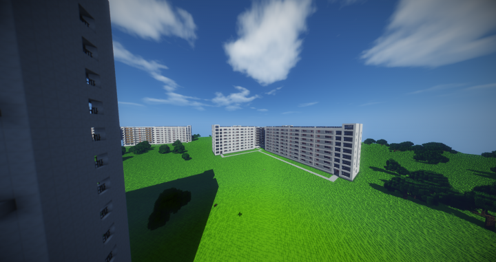 High-rise building | Complex of the three . /Многоэтажные здания ...