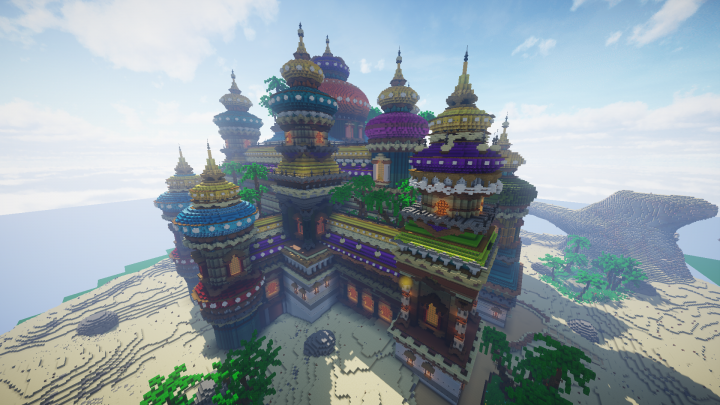Aladdin's Palace Minecraft Map
