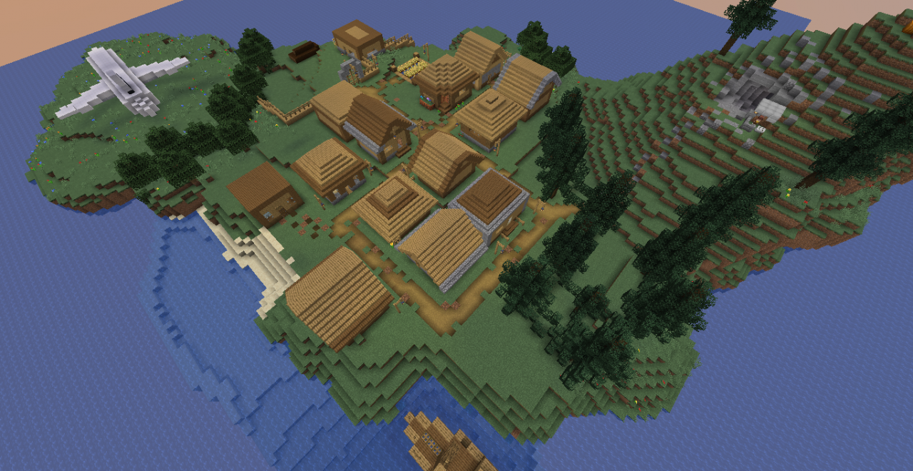 The Village Quest Minecraft Map