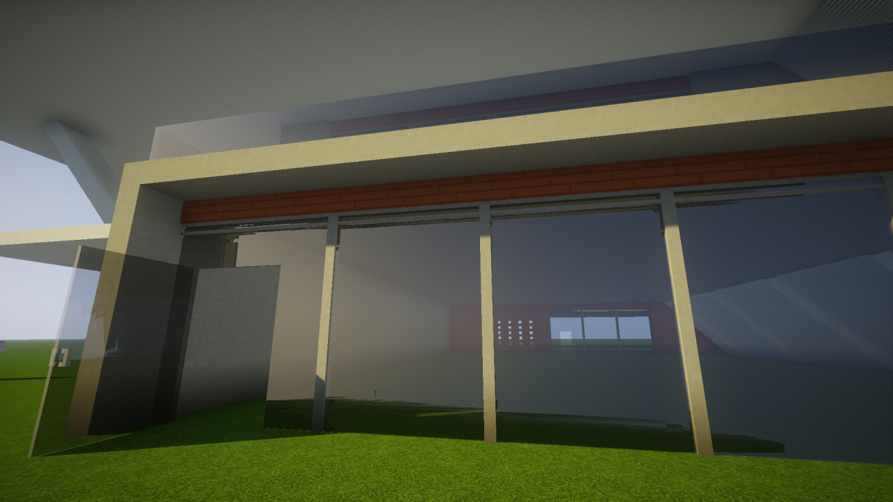 Modern house - Chisel&Bits 2 Minecraft Map