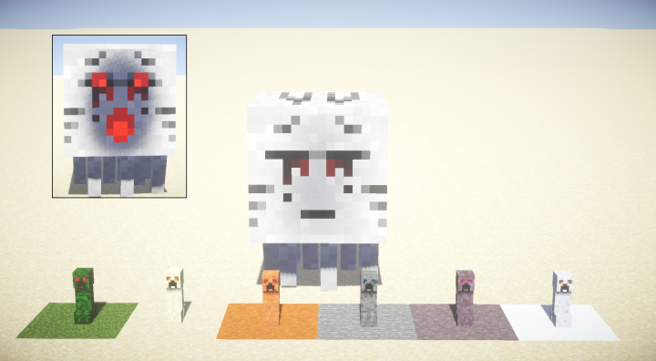 Creepy Mobs Pack | Optifine Required Minecraft Texture Pack