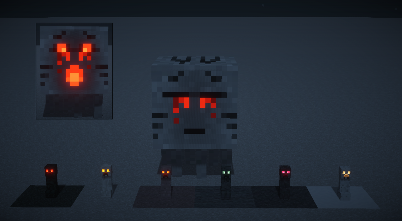 Creepy Mobs Pack | Optifine Required Minecraft Texture Pack