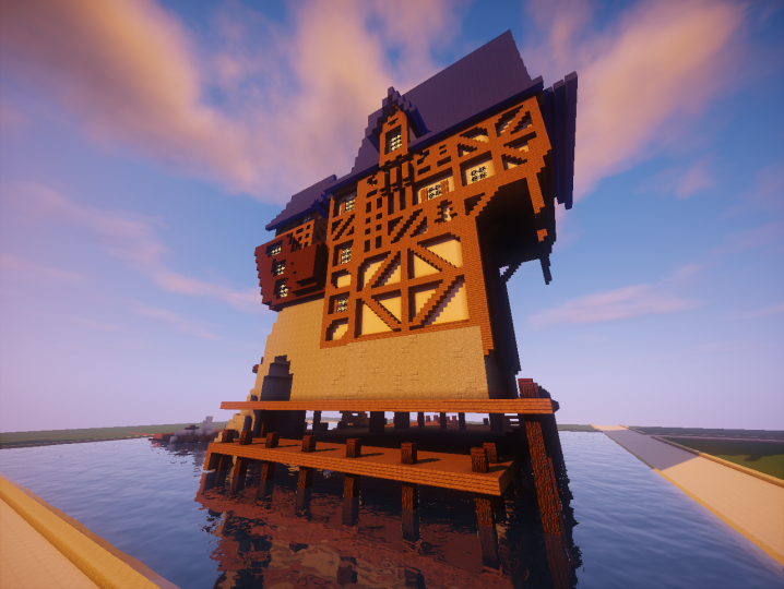 Medieval Port House Minecraft Map