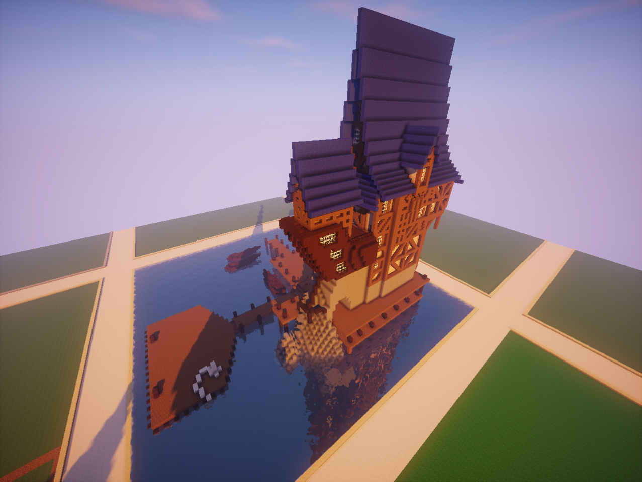 Medieval Port House Minecraft Map