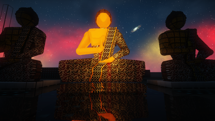 Buddha statue - Chisel&bits Minecraft Map