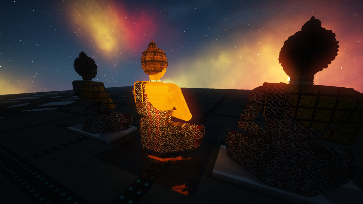 Buddha statue - Chisel&bits Minecraft Map