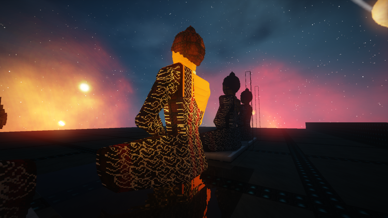 Buddha statue - Chisel&bits Minecraft Map
