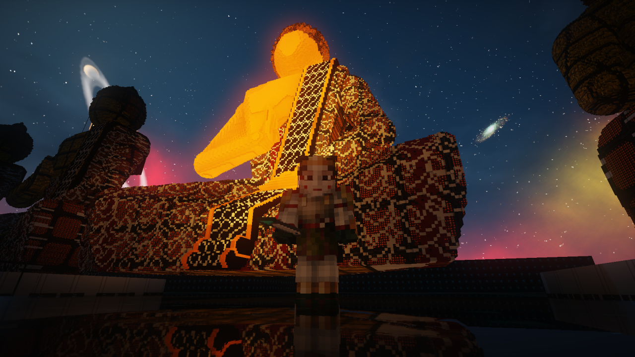 Buddha statue - Chisel&bits Minecraft Map