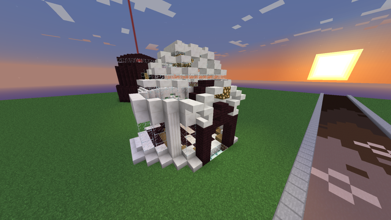 Modern house/chapel Minecraft Map