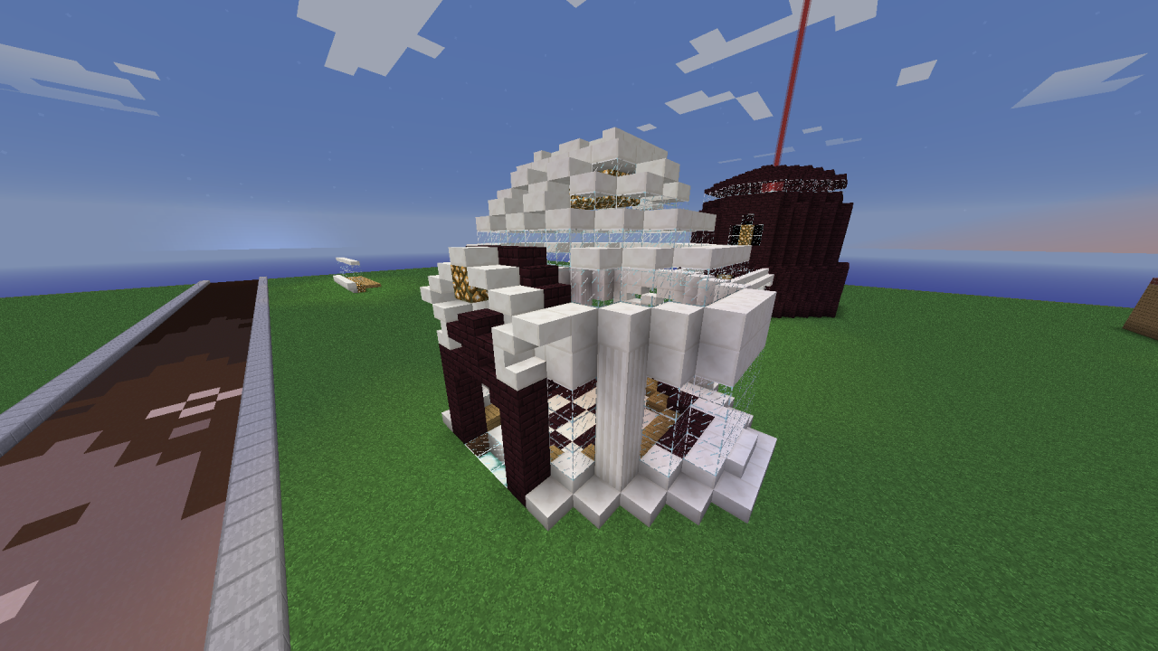 Modern house/chapel Minecraft Map