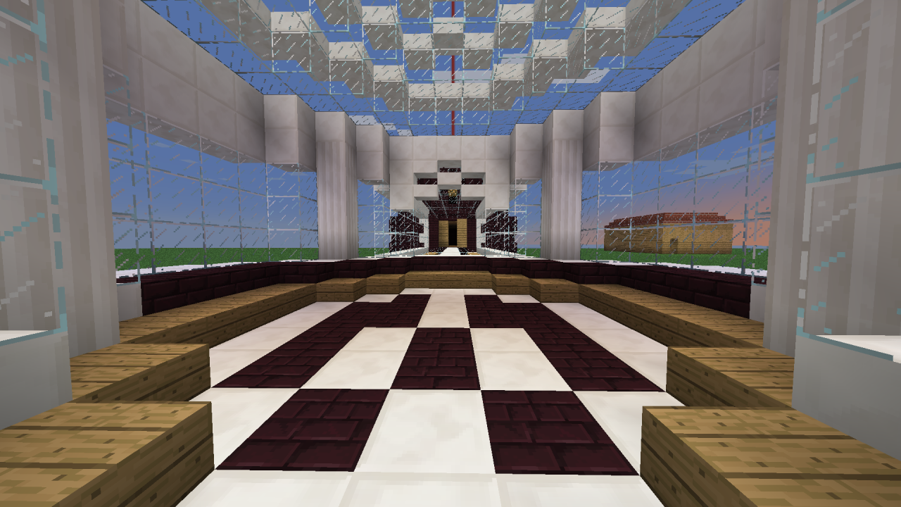 Modern house/chapel Minecraft Map