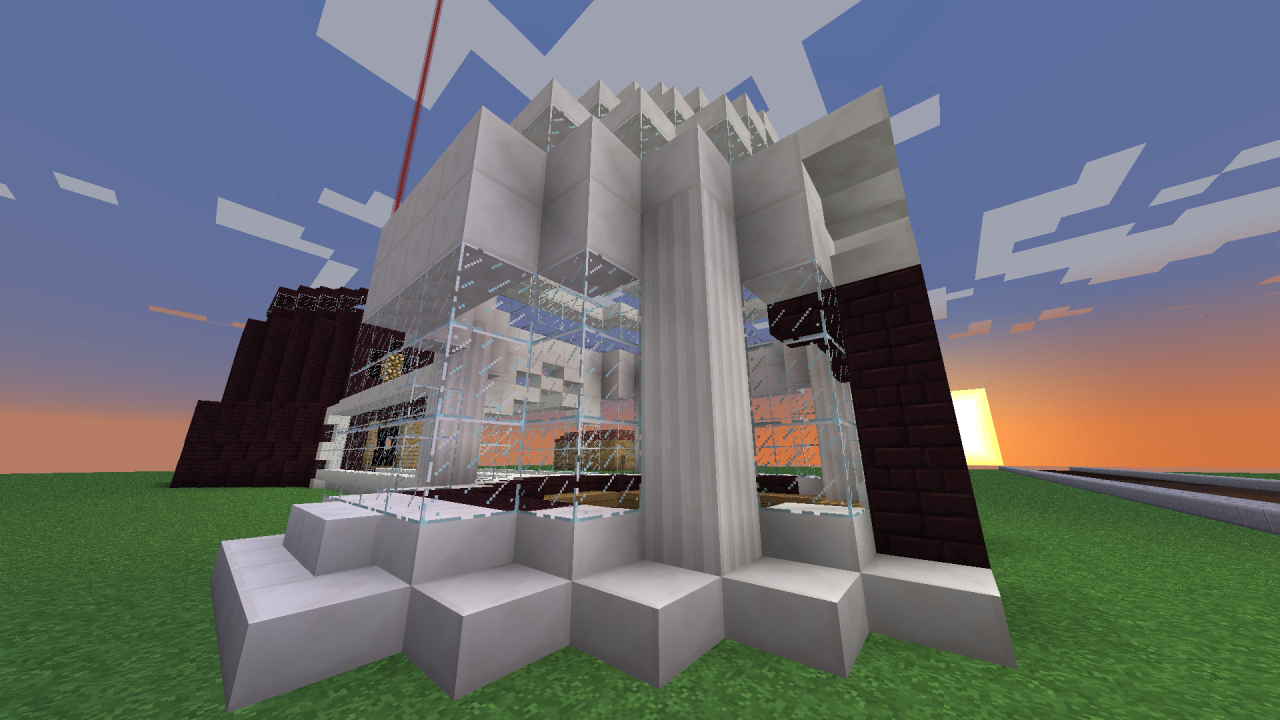 Modern house/chapel Minecraft Map