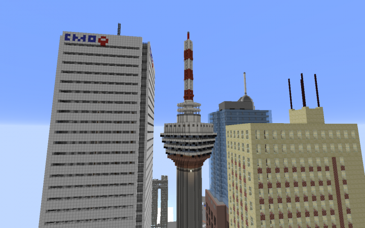 Kuala Lumpur Tower Minecraft Map
