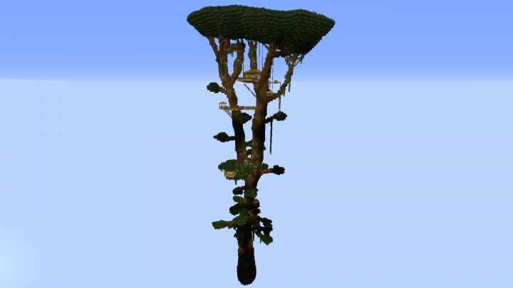Mega Tree Survival [Survival Map] Minecraft Map