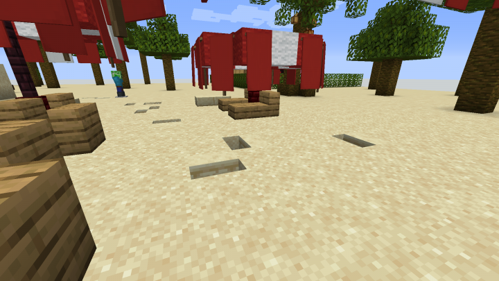 A day on the beach [Fast Project] Minecraft Map