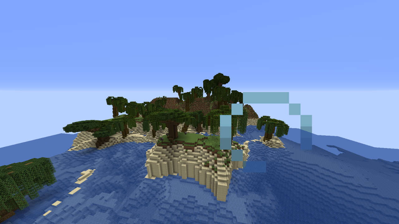 New island Minecraft Map
