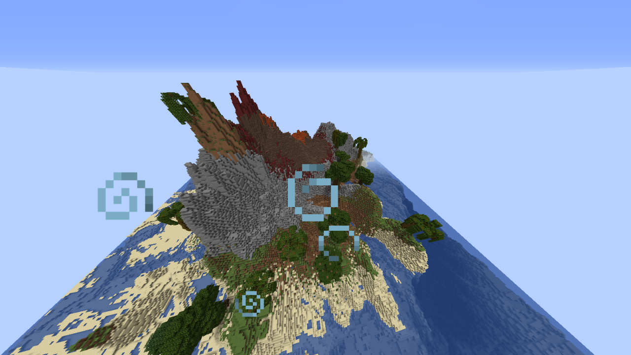 New island Minecraft Map