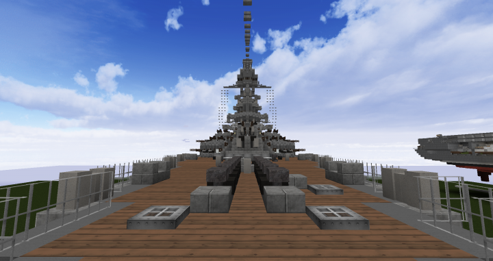 BB-35 USS Texas (1944) Minecraft Map