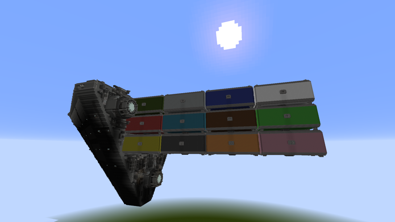 Class four container transports (Star Wars: Rebels) Minecraft Map