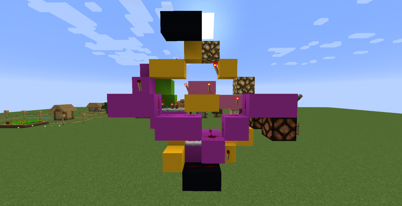 1-bit RAM cell (Redstone) [RedBit Project] Minecraft Map