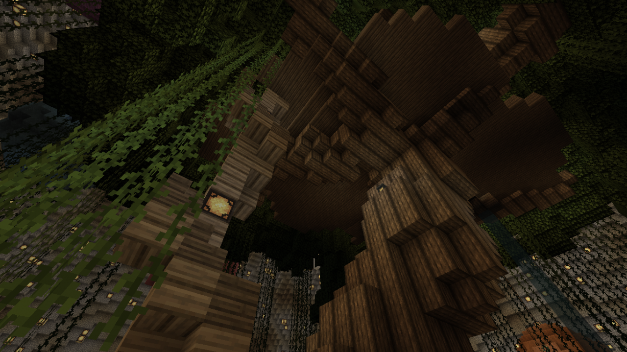 Fantasy Tree Sanctuary Minecraft Map