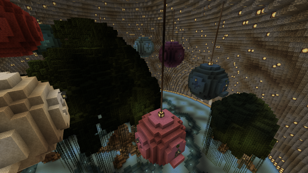 Fantasy Tree Sanctuary Minecraft Map