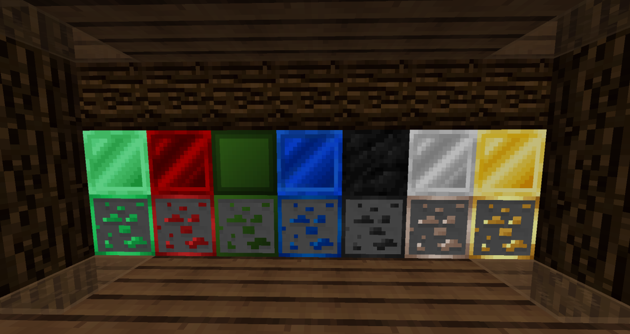 Deep Forest Green 16x16 Minecraft Texture Pack