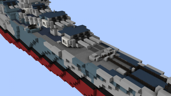 Cleveland-class USS Astoria (CL-90) Minecraft Map