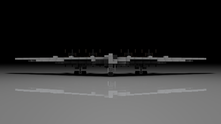 Heavy Bomber Northrop XB-35 Minecraft Map