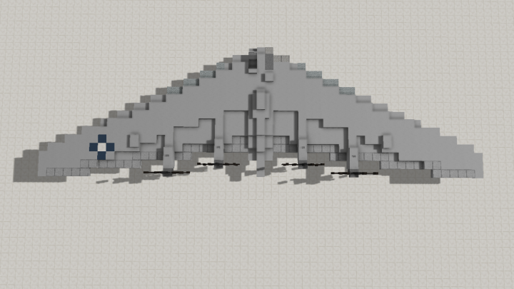 Heavy Bomber Northrop XB-35 Minecraft Map