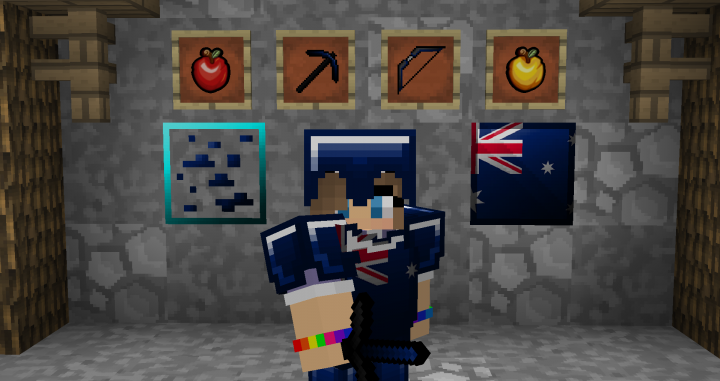 Australian Flag 32x PVP Texture Pack Minecraft Texture Pack