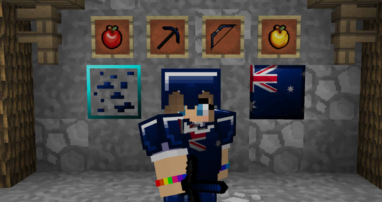 Australian Flag 32x PVP Texture Pack Minecraft Texture Pack