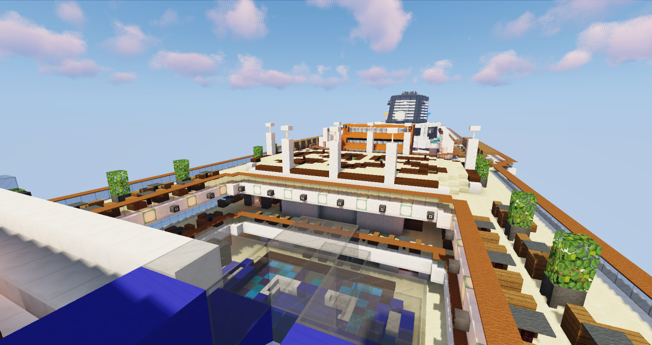 Liberty Horizon - Custom Cruise Ship Minecraft Map