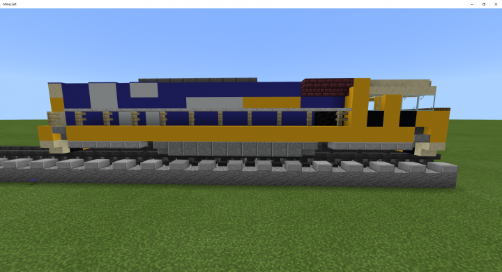 NR Class freight train National Pacific Minecraft Map