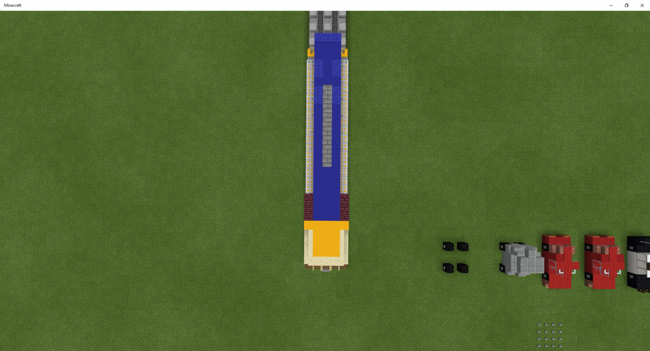 NR Class freight train National Pacific Minecraft Map