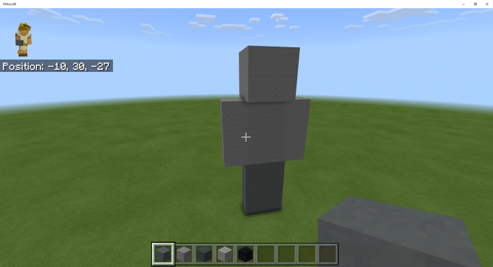 Statue Blank Canvas Minecraft Map