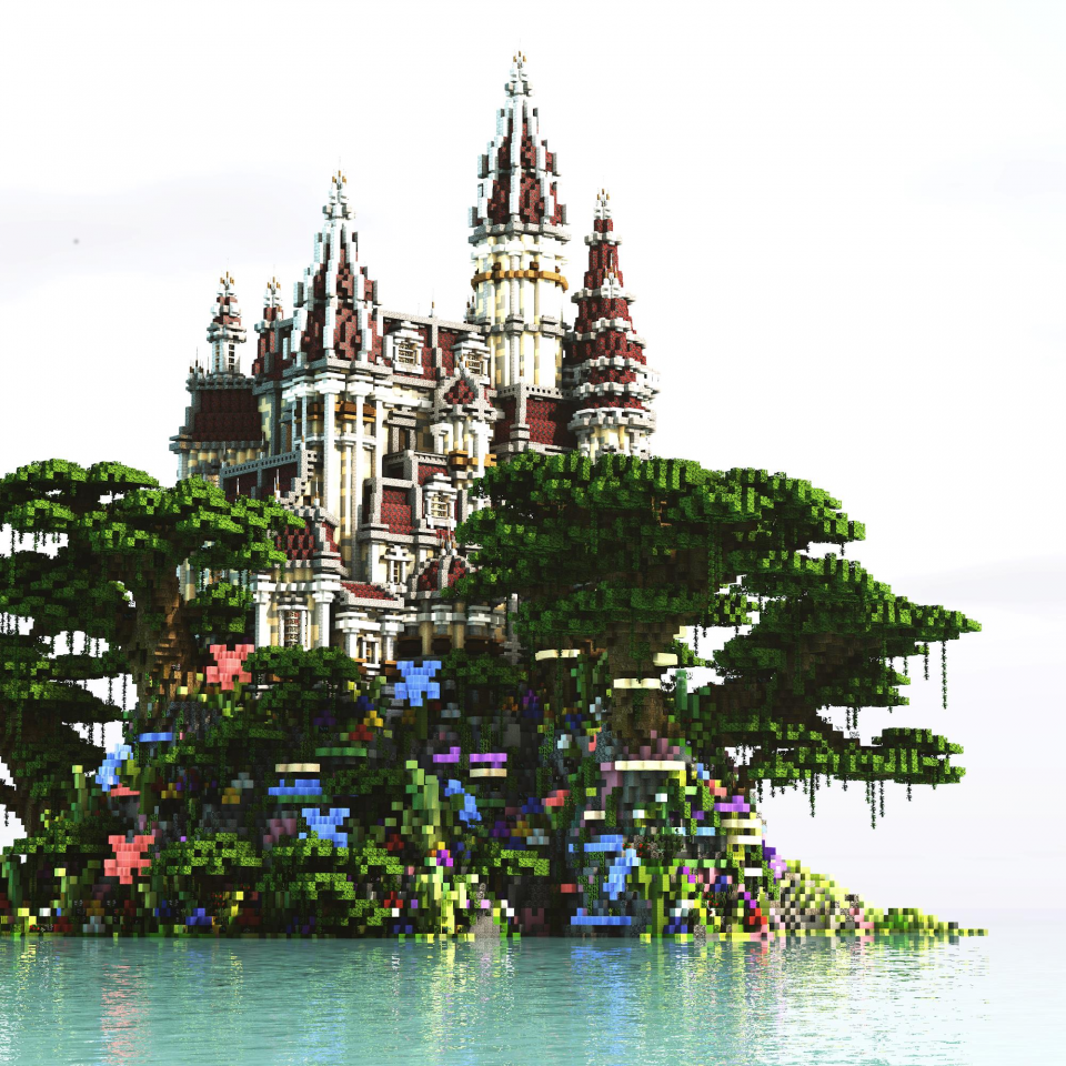 Overgrown-Castle Minecraft Project