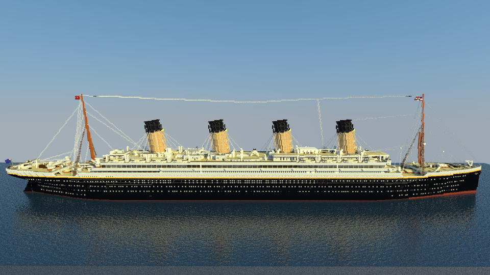 RMS Olympic 1911 Minecraft Map