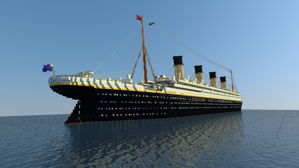 RMS Olympic 1911 Minecraft Map