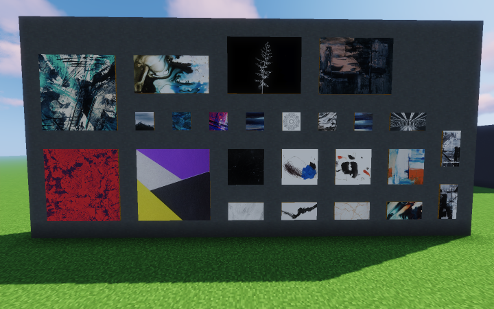 Modern Art Paintings (1.14+) Minecraft Texture Pack