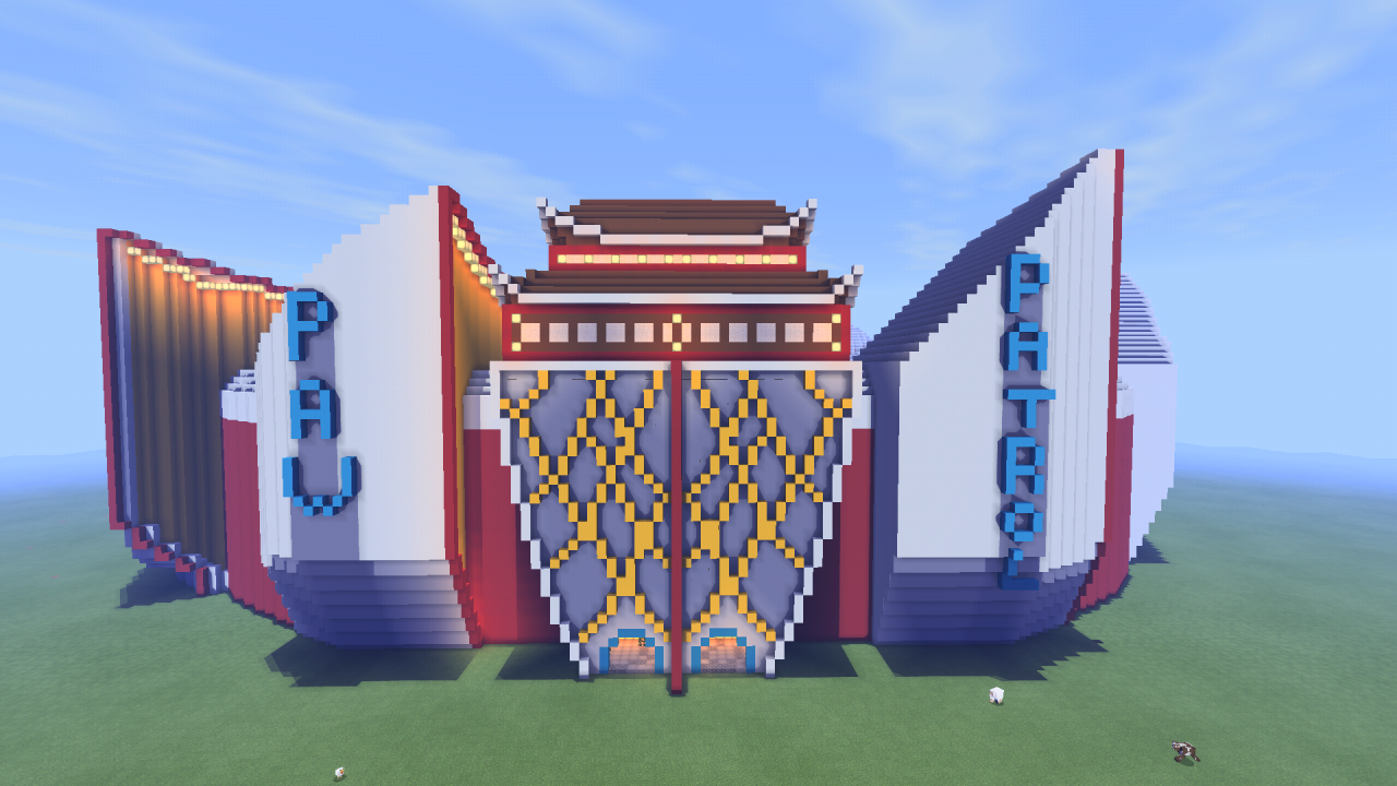 Paw patrol stadium Minecraft Map
