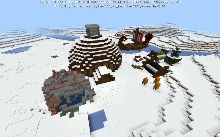 Nordic village Minecraft Map