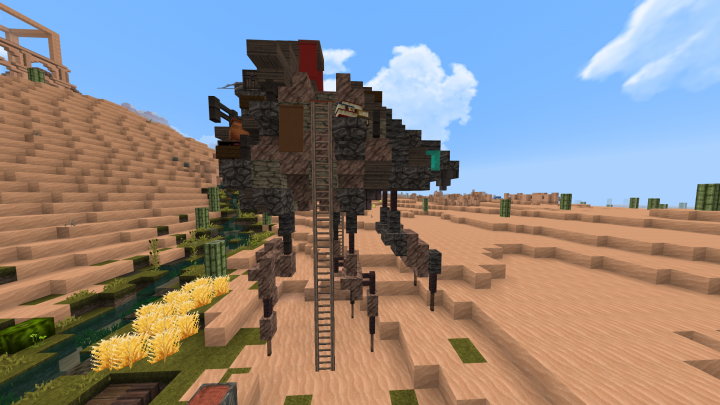Elder Scrolls: Morrowind - Silt Strider Minecraft Map